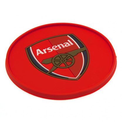 Arsenal FC Silicone Coaster - Select Sports Souvenirs