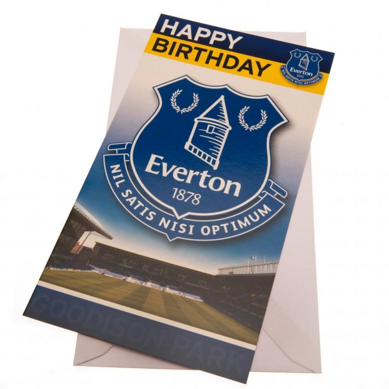 Everton FC Stadium Birthday Card - Select Sports Souvenirs