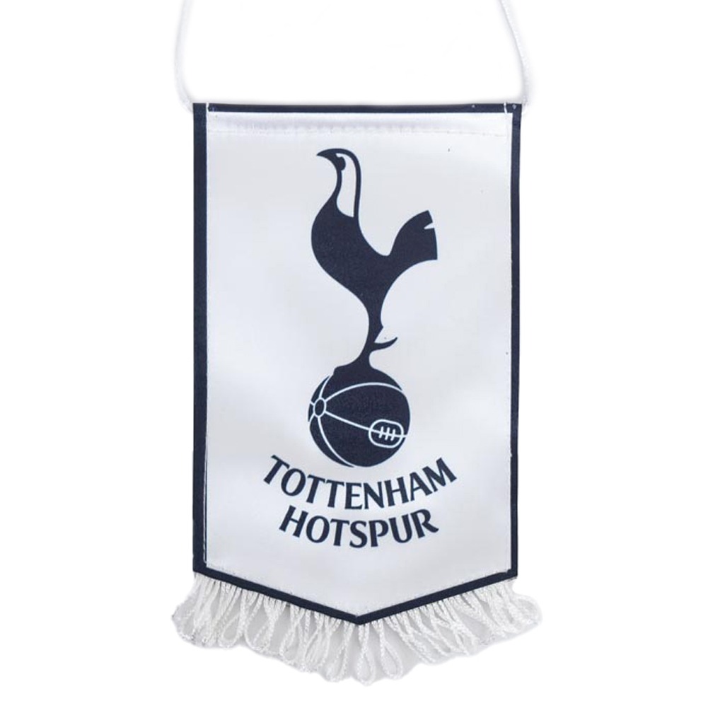Tottenham Hotspur FC White Mini Pennant - Select Sports Souvenirs